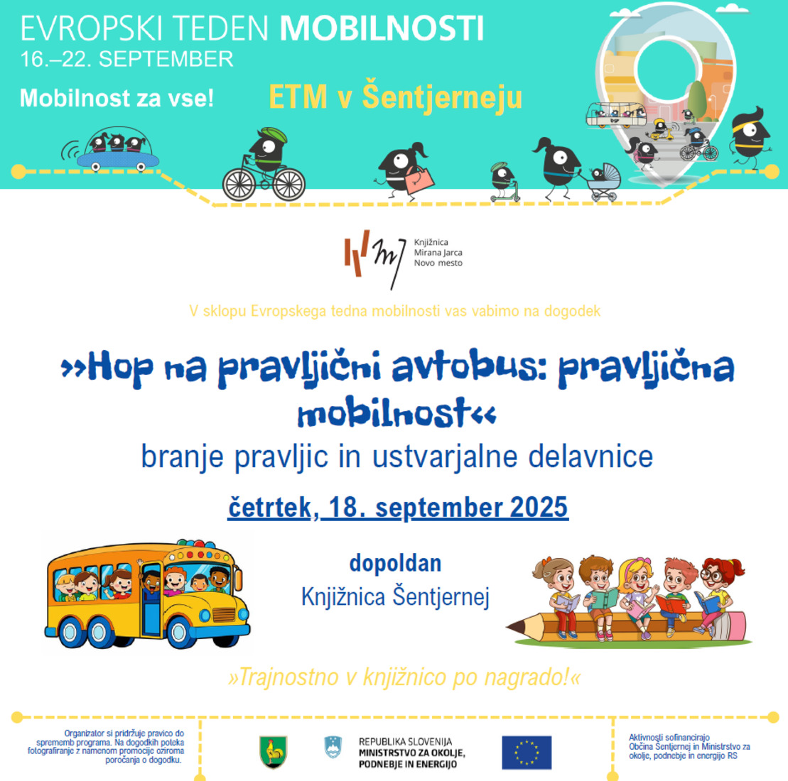 ETM v Šentjerneju: »Hop na pravljični avtobus: pravljična mobilnost ...