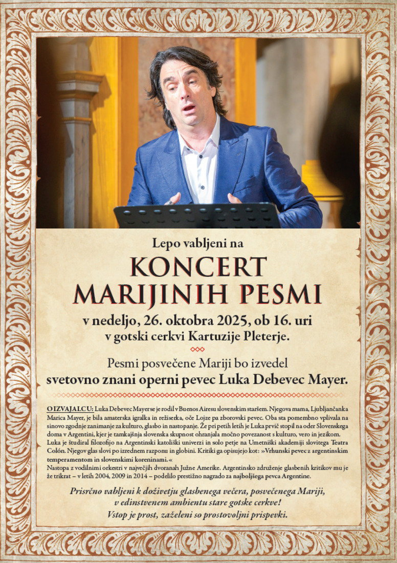 Koncert Marijinih pesmi - sentjernej.si
